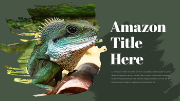 Amazon PPT Design|Lifestyle|Templates