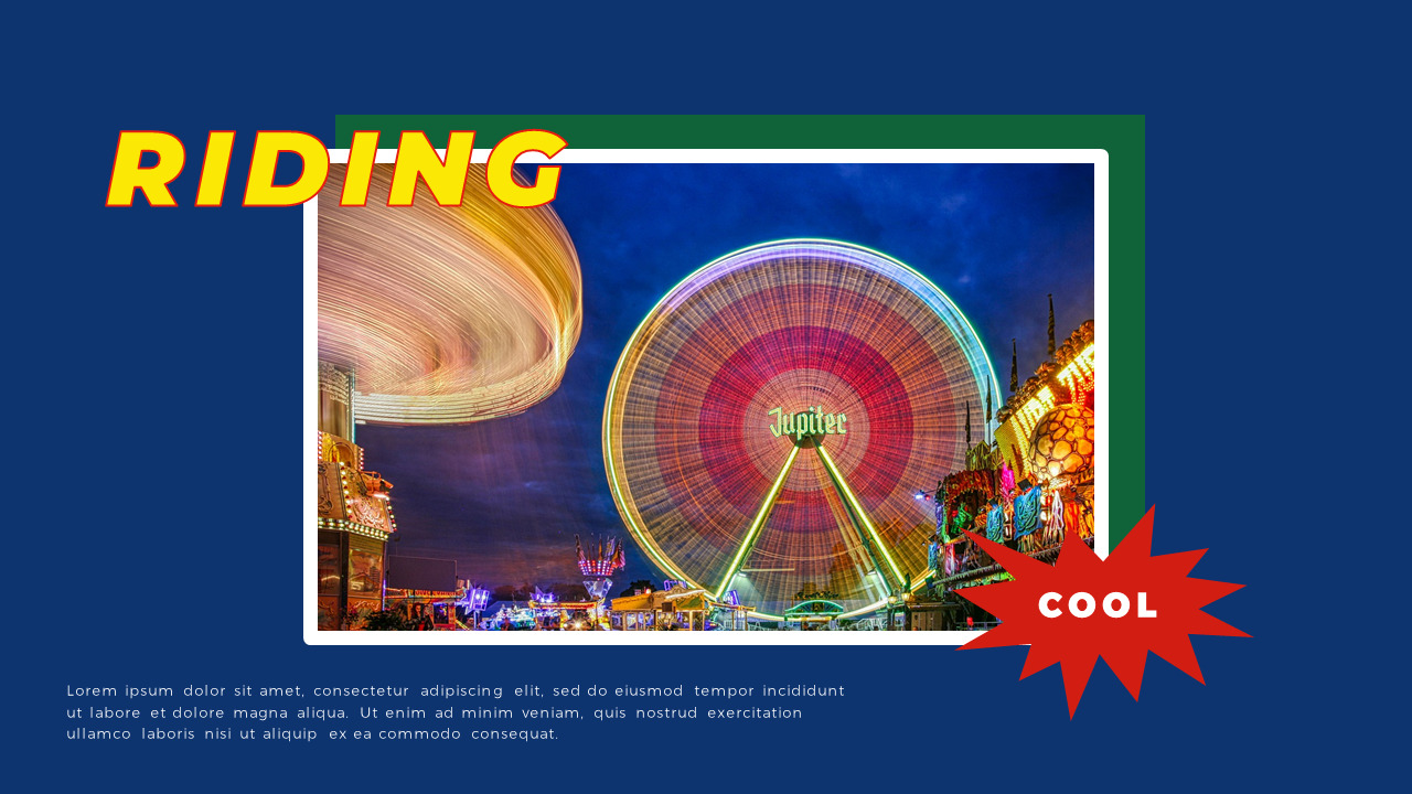 Fairground PPT Background|Lifestyle|Templates