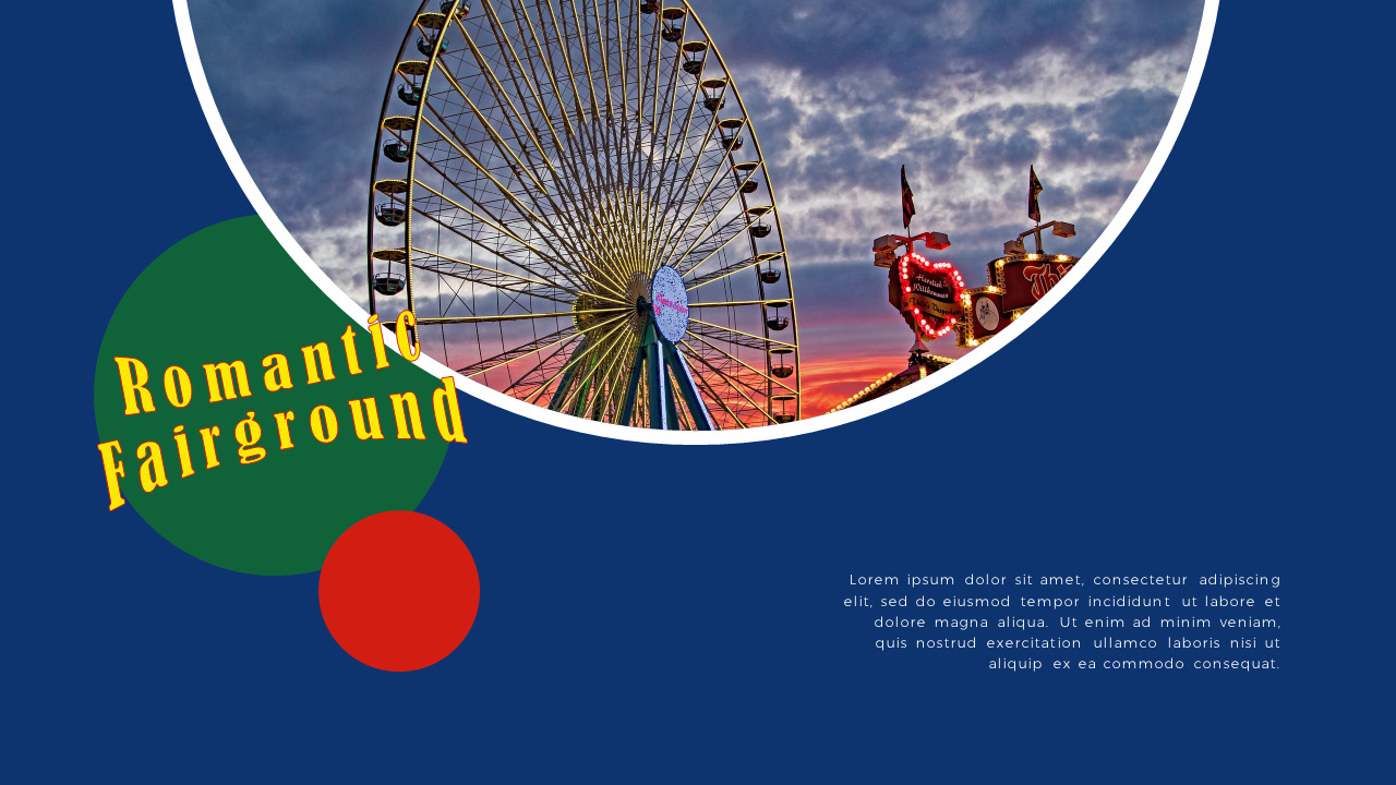 Fairground PPT Background|Lifestyle|Templates