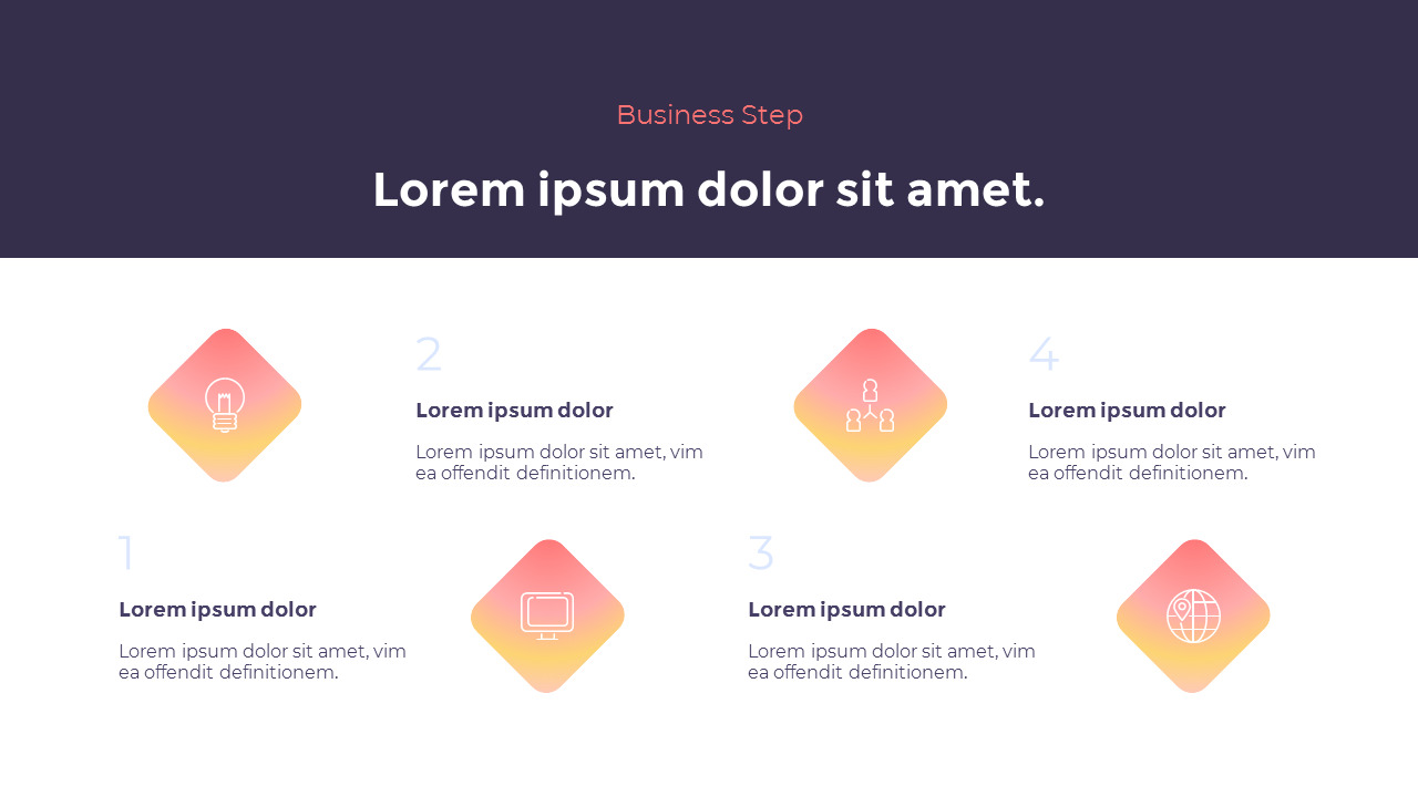 Modern Neon Glass Background Business PPT Templates Design|Pitch Decks