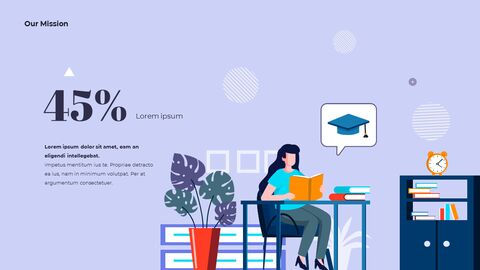 Online Education Simple PPT Templates