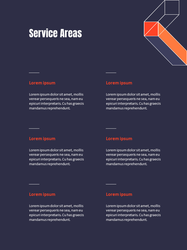 Geometric Pattern Company Report Business plan Templates PPT