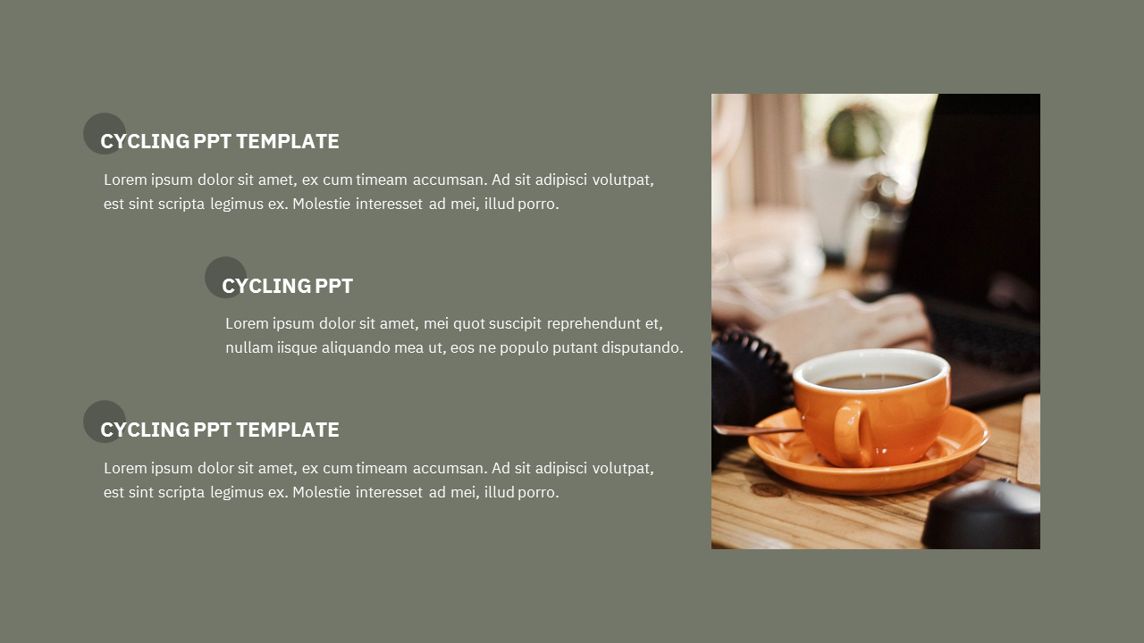 Work at Home Easy Google Slides Template|Business