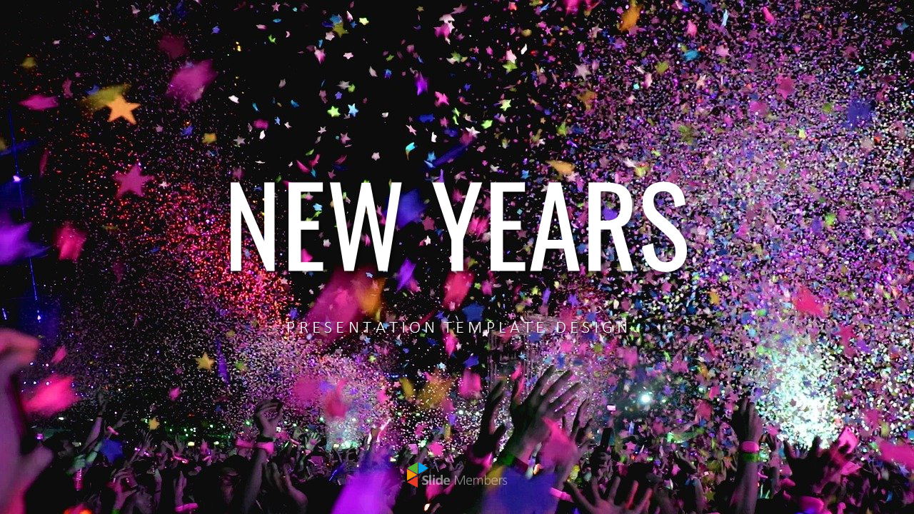 NEW YEARS Google PowerPoint Slides