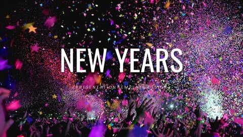 NEW YEARS Google PowerPoint Slides