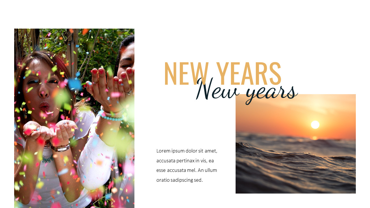 NEW YEARS Google PowerPoint Slides