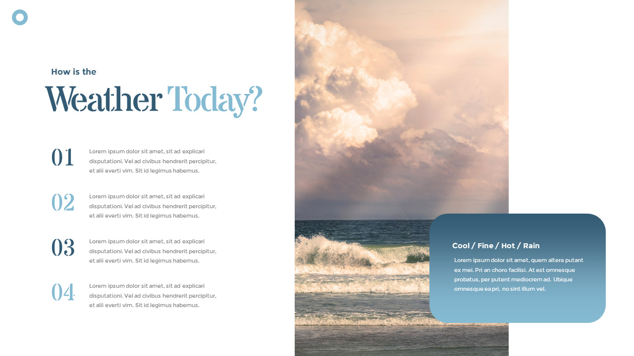 Varied Weather presentation slide design|Nature|Google