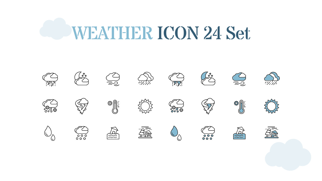 Varied Weather presentation slide design|Nature|Google