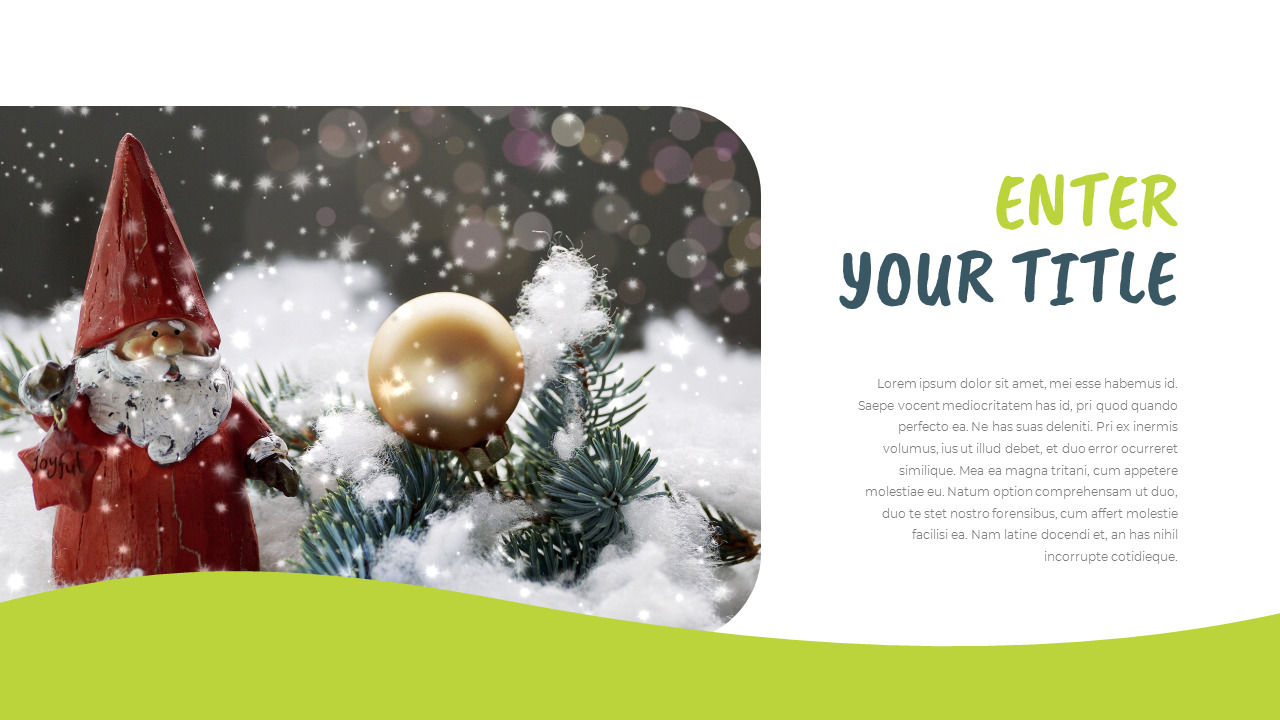 Winter Christmas Google Slides Themes for Presentations|Culture