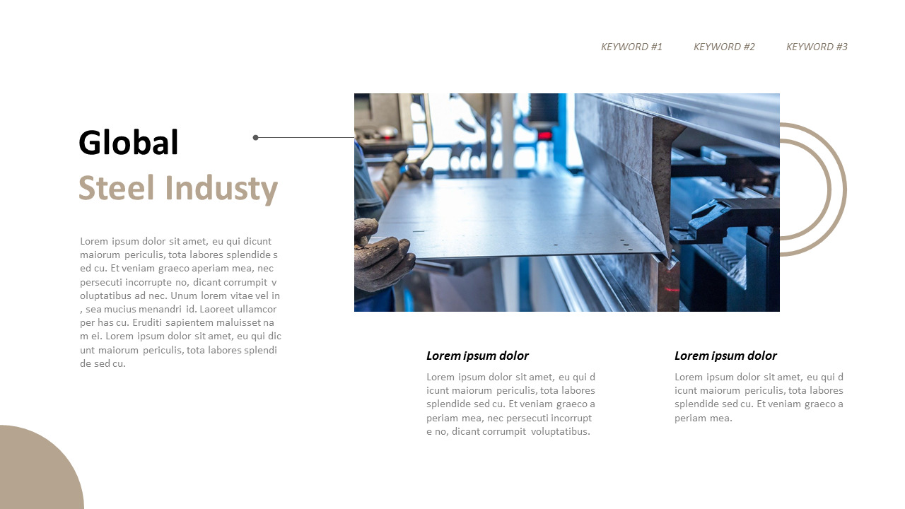 About Steel Industry Google Slides Presentation Templates