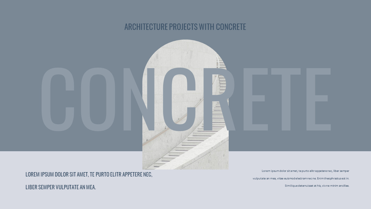 Concrete Simple Slides Design|Housing|Google