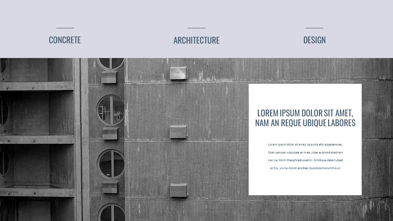 Concrete Simple Slides Design|Housing|Google