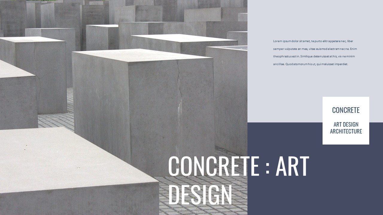 Concrete Simple Slides Design|Housing|Google