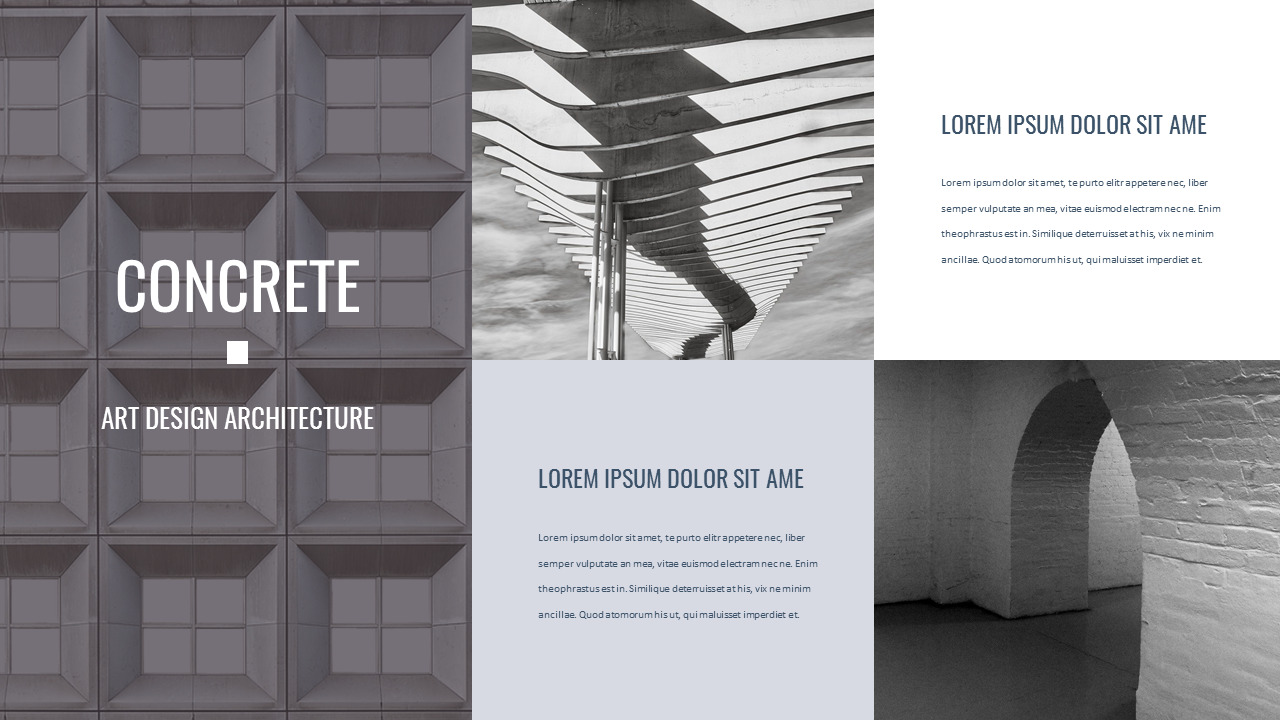 Concrete Simple Slides Design|Housing|Google