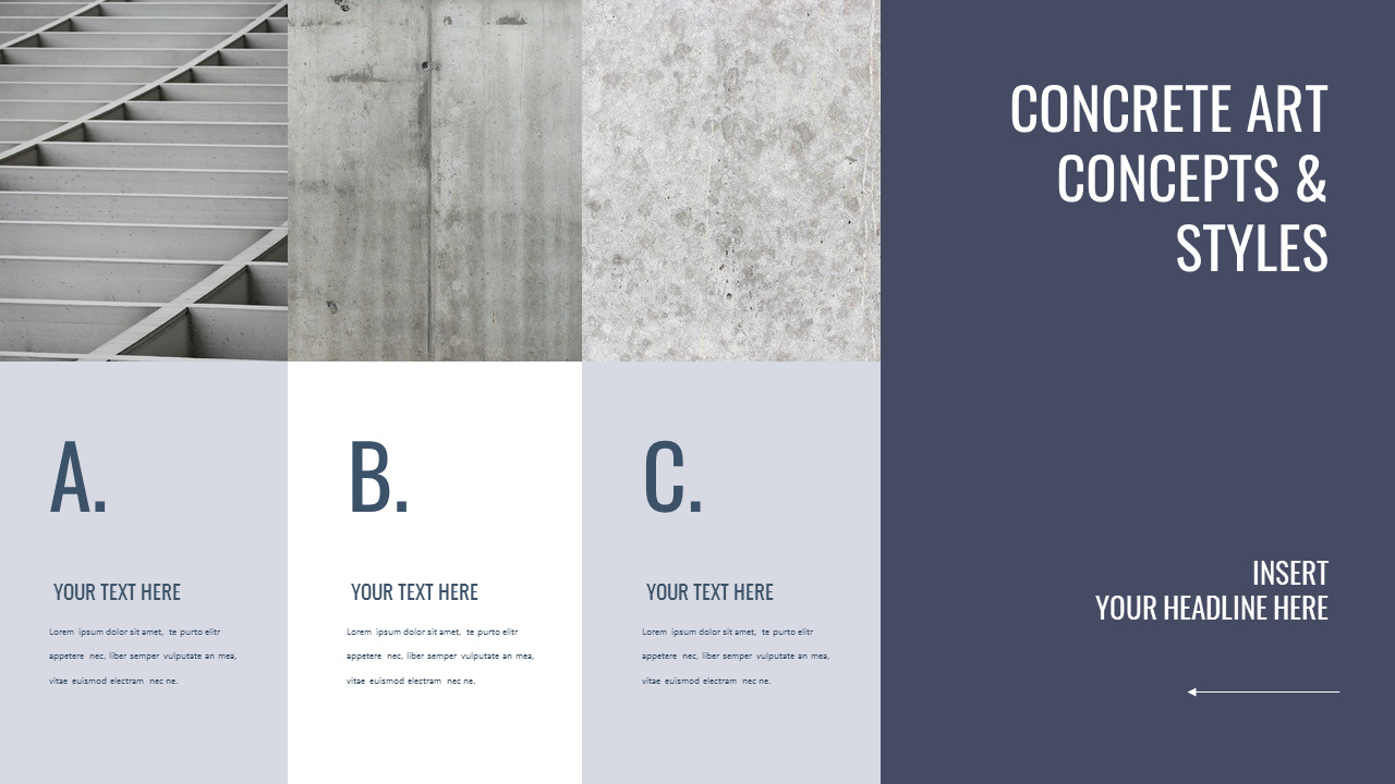 Concrete Simple Slides Design|Housing|Google