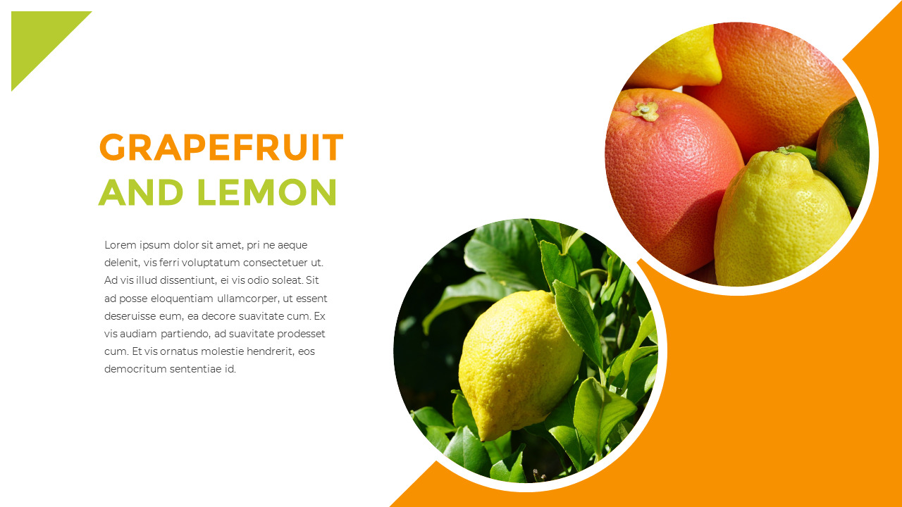 Fresh Fruits Google presentation|Food|Slides