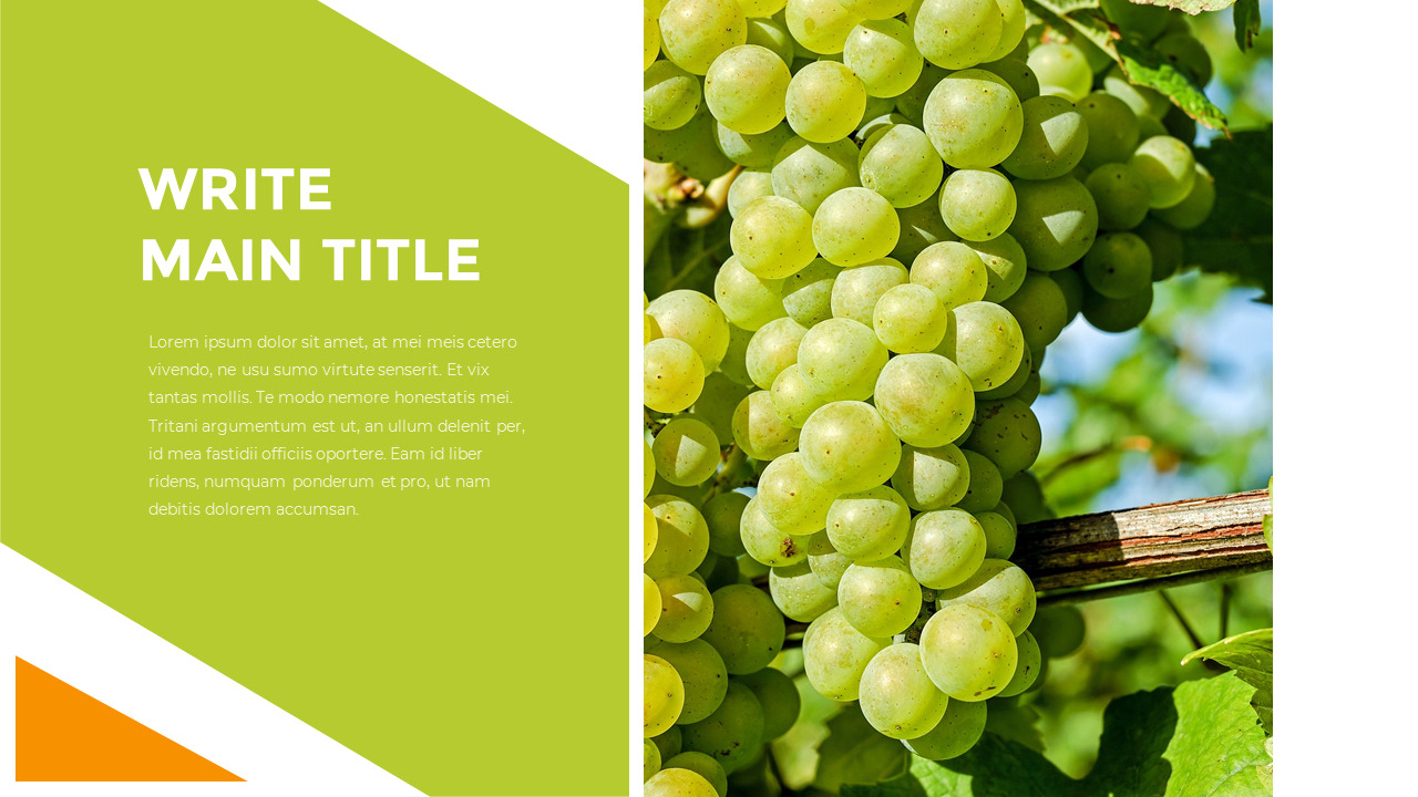 Fresh Fruits Google presentation|Food|Slides