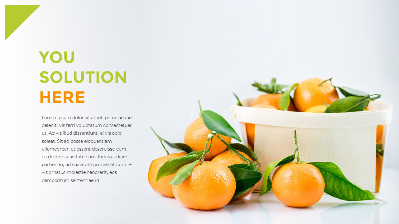 Fresh Fruits Google presentation|Food|Slides