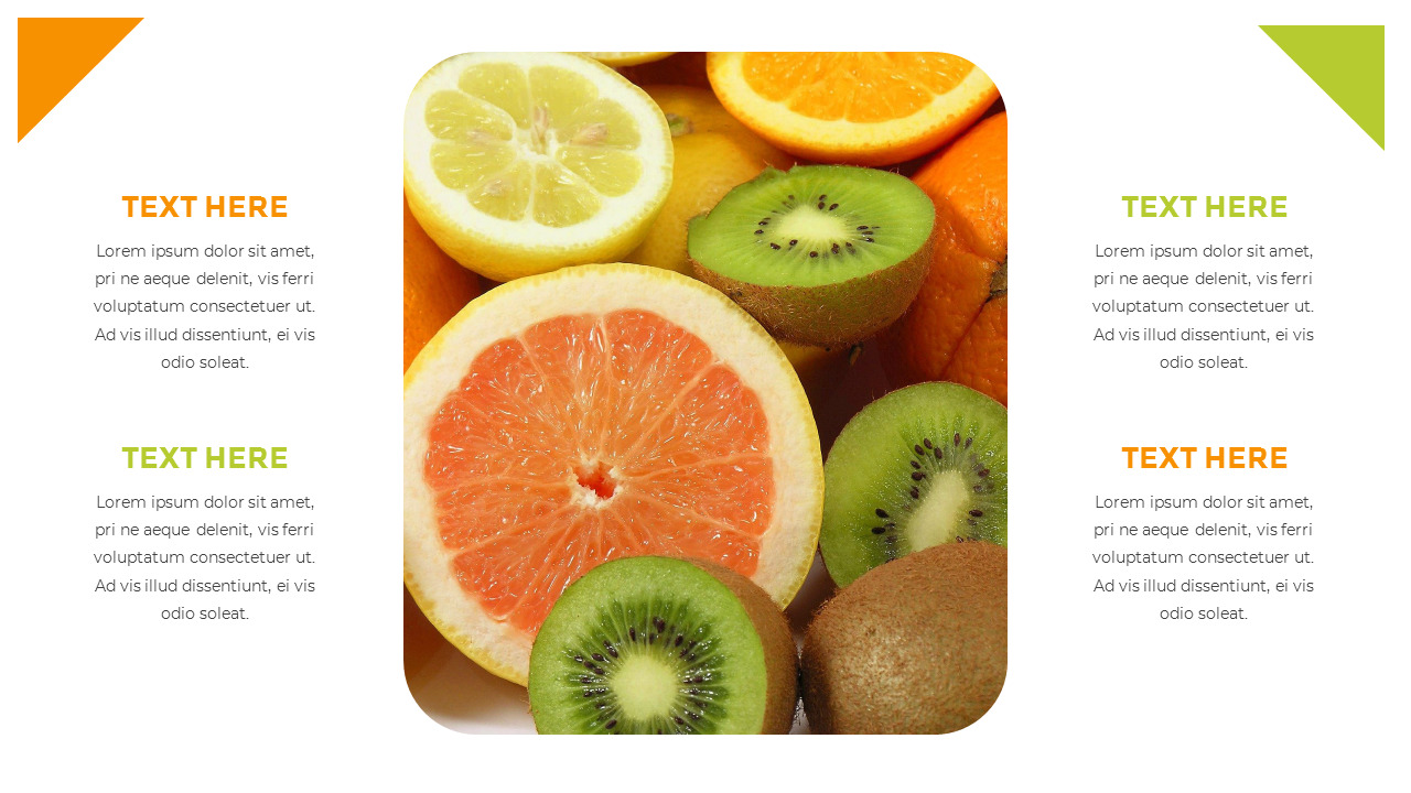 Fresh Fruits Google presentation|Food|Slides