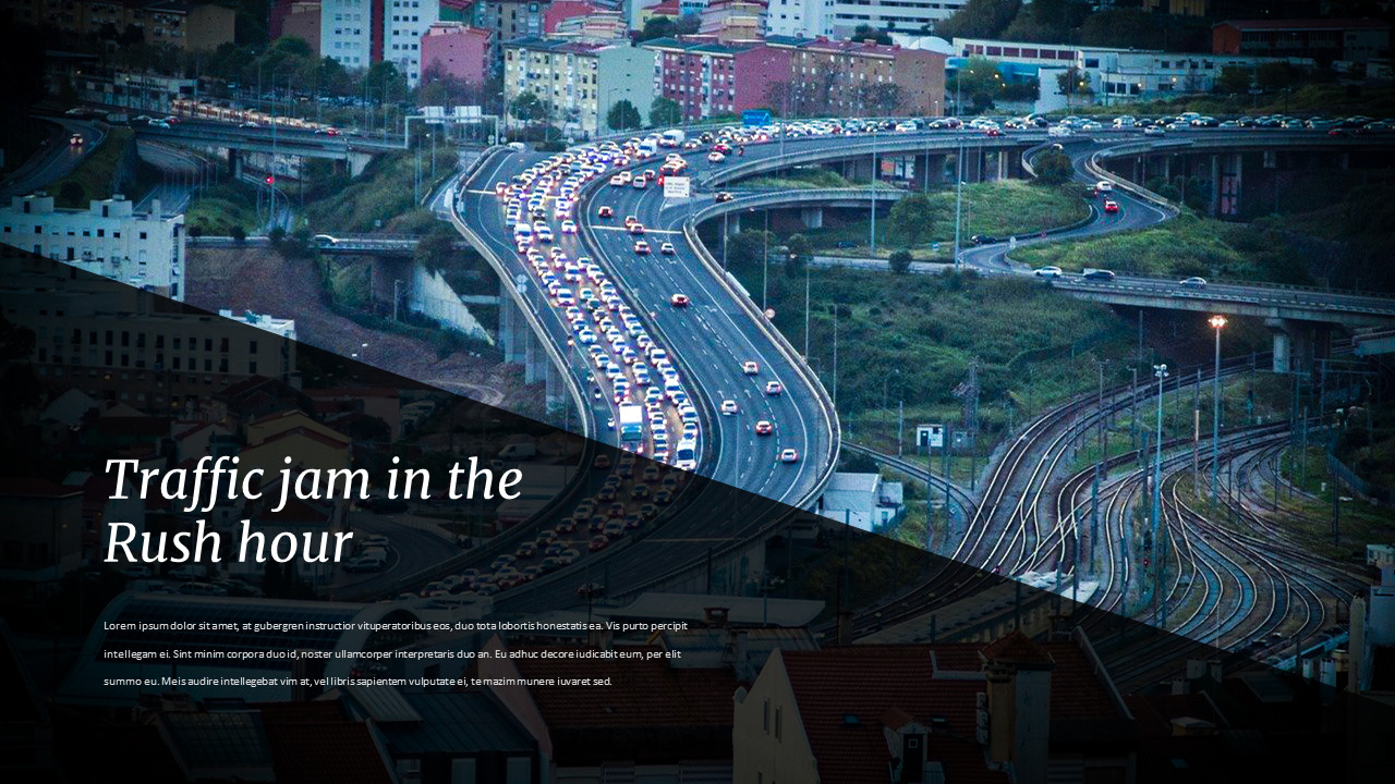 Rush-hour Google Presentation Slides|Business