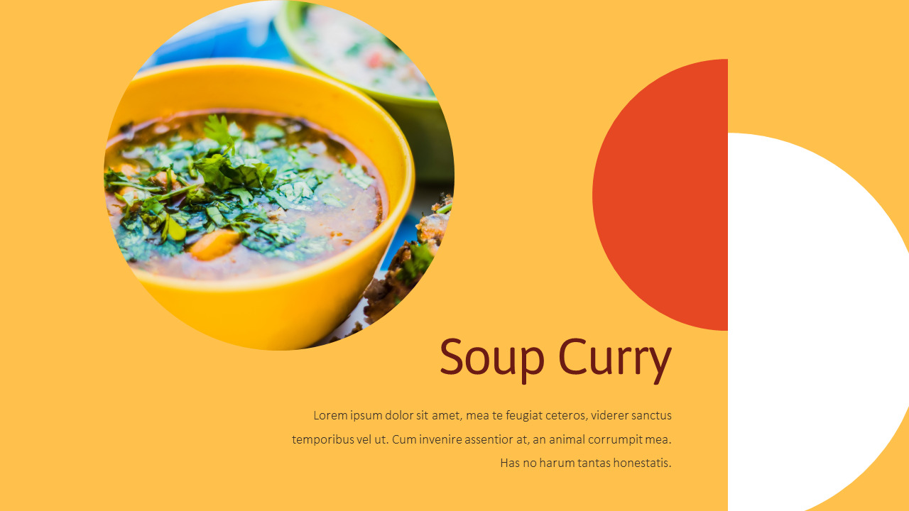 Curry team presentation template|Food|Google Slides