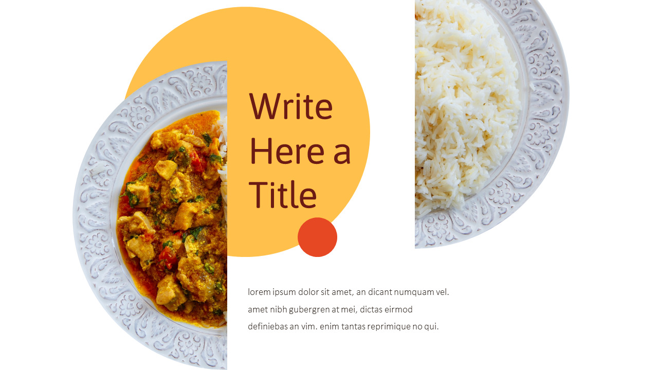 Curry team presentation template|Food|Google Slides