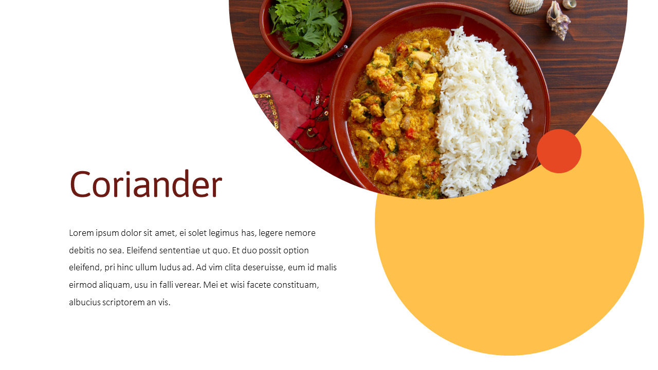 Curry team presentation template|Food|Google Slides