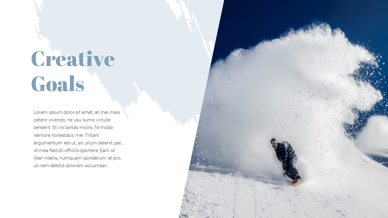 Winter Snowboard Google PowerPoint Presentation|Sports|Slides