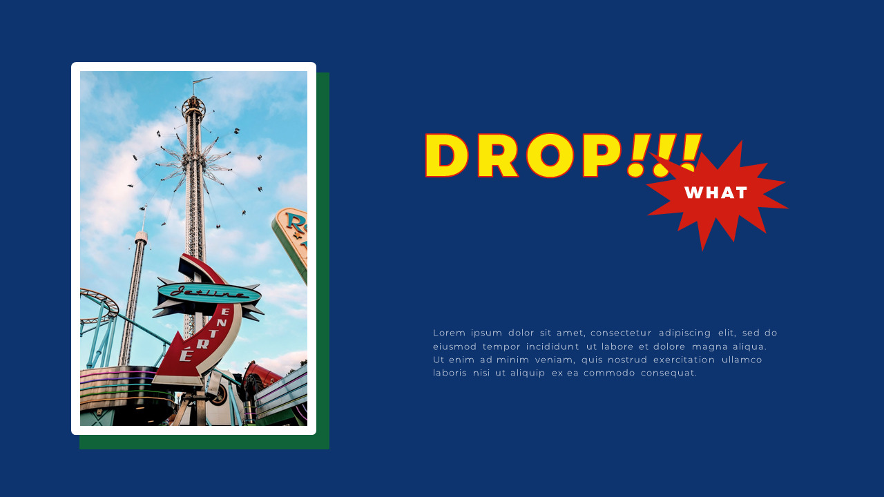 Fairground Easy Google Slides|Lifestyle