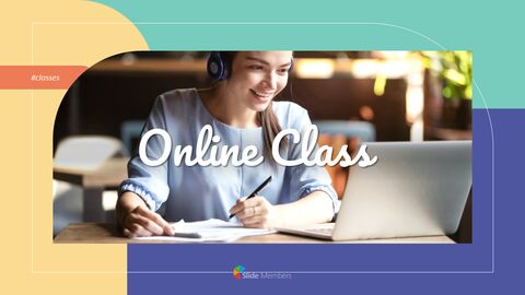 Online Class Easy Google Slides