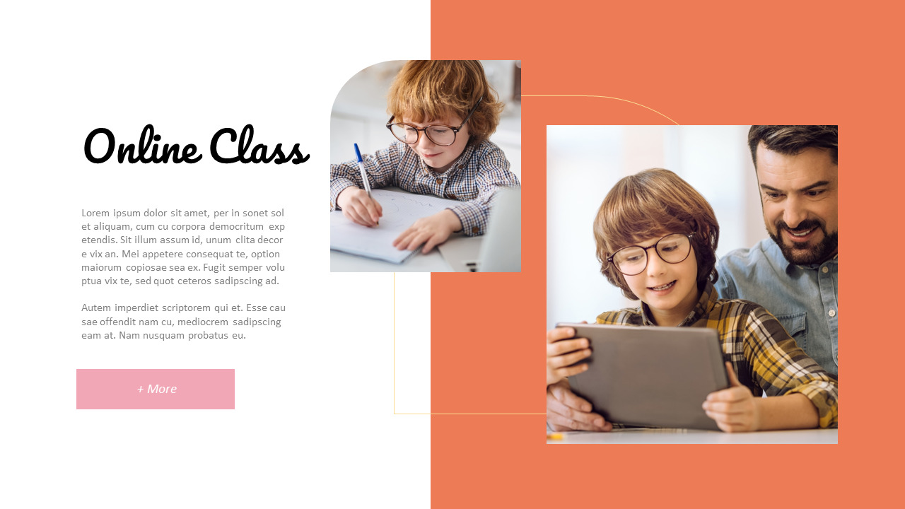 Online Class Easy Google Slides