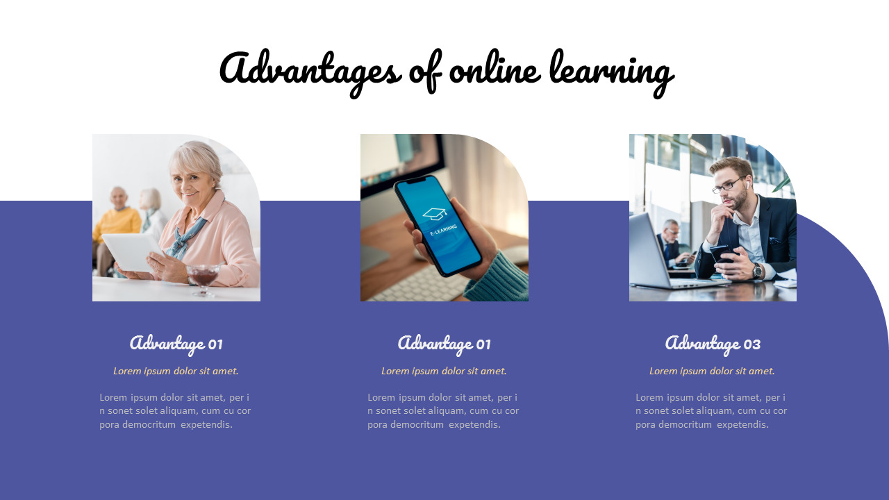 Online Class Easy Google Slides