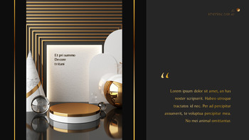 3d Rendering Display Easy PowerPoint Design