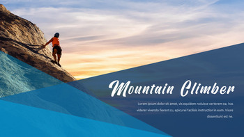 Adventure slide template|Lifestyle|PPT