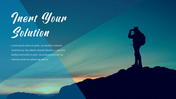 Adventure slide template|Lifestyle|PPT
