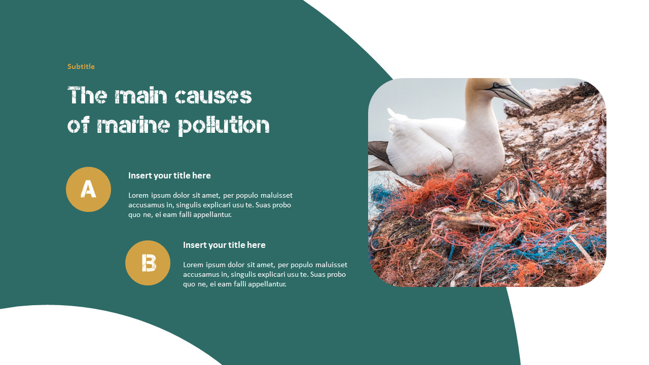 Marine Pollution Startup PPT Templates|Lifestyle
