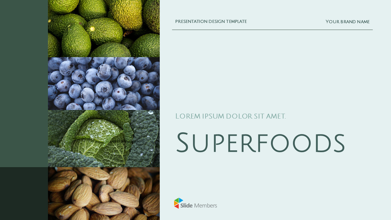 Superfoods Presentation Google Slides Templates