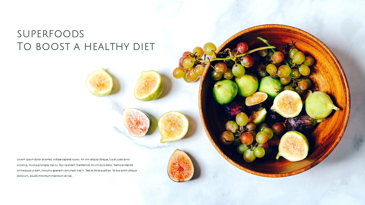 Superfoods Presentation Google Slides Templates