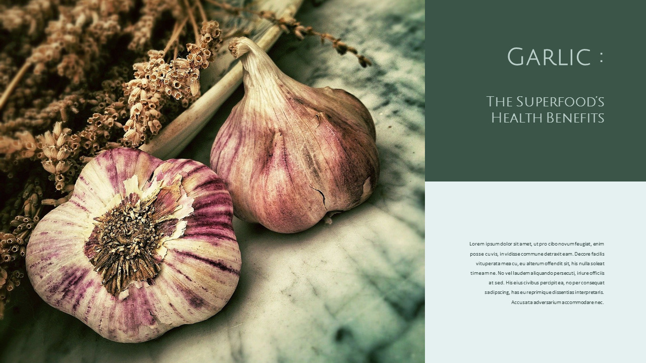 Superfoods Presentation Google Slides Templates