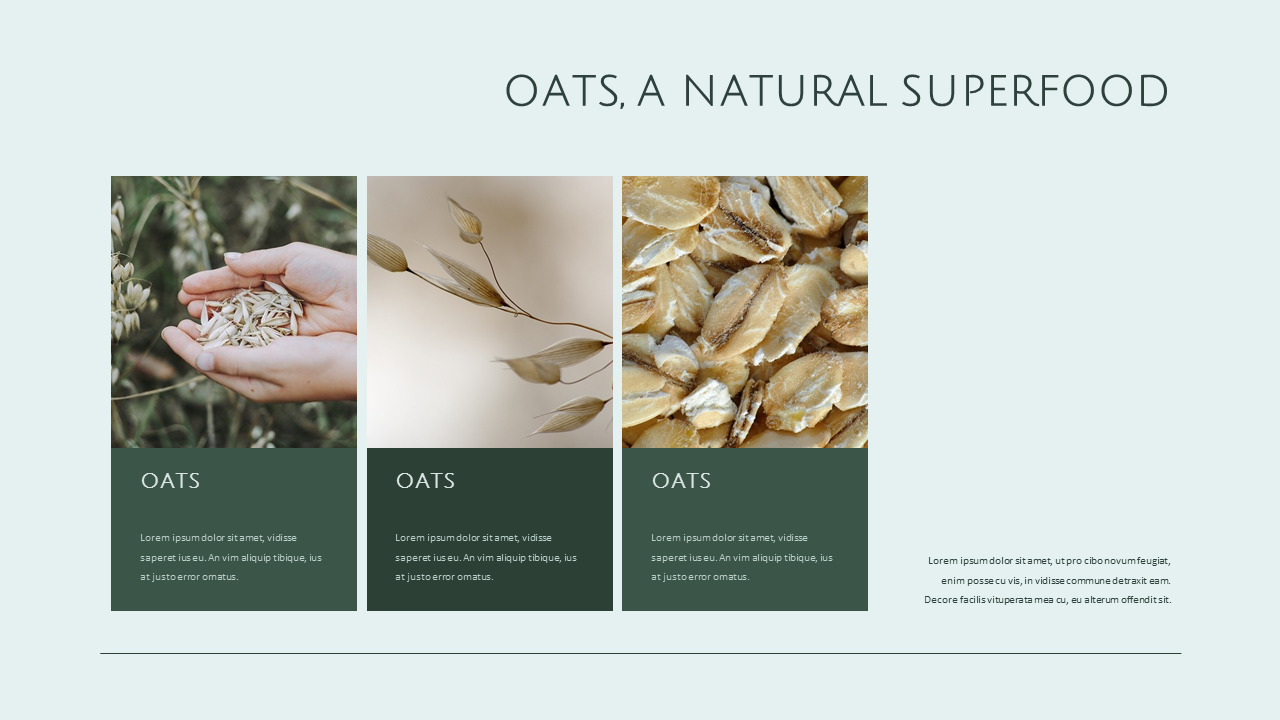 Superfoods Presentation Google Slides Templates