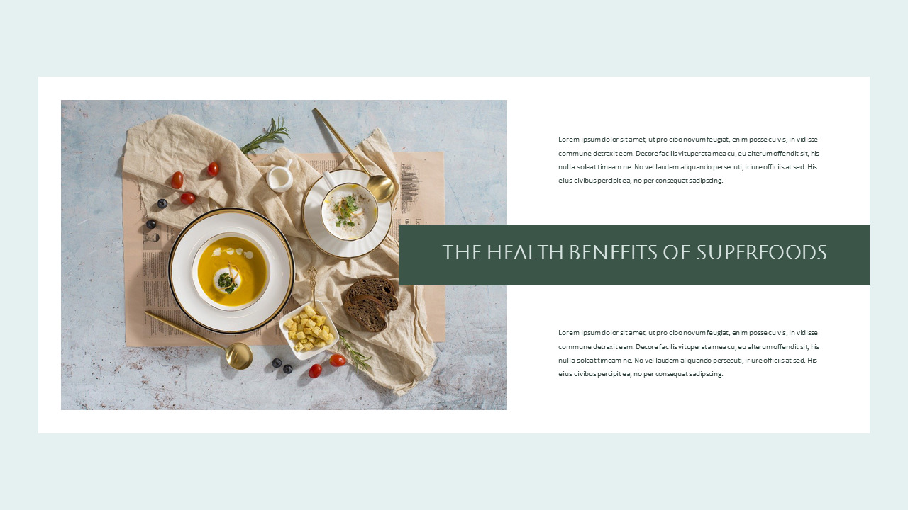 Superfoods Presentation Google Slides Templates