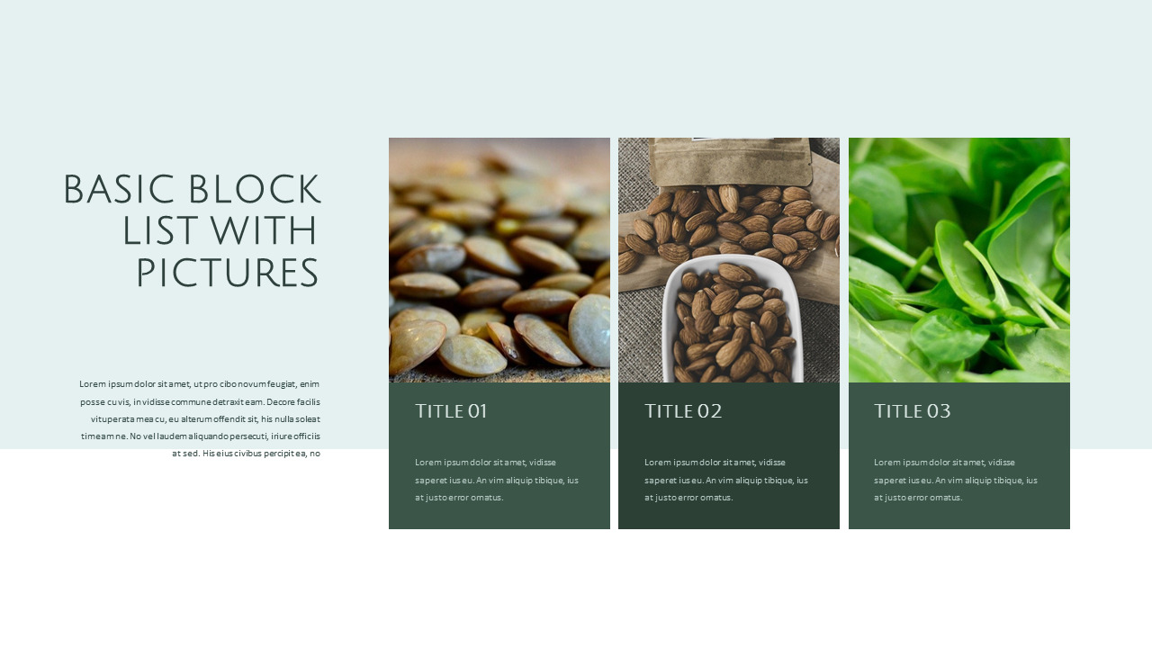 Superfoods Presentation Google Slides Templates