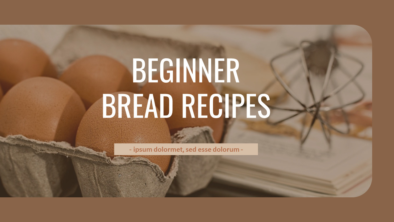 Homemade Bread Interactive Google Slides|Food