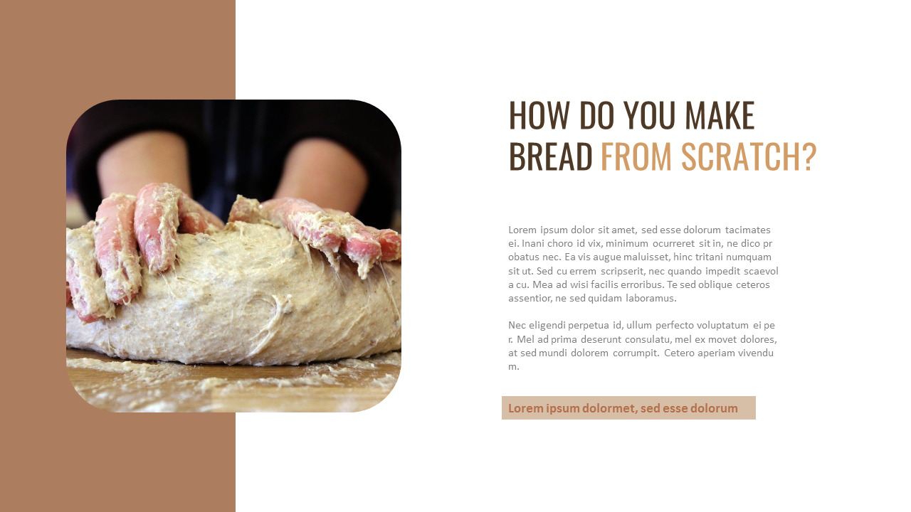 Homemade Bread Interactive Google Slides|Food