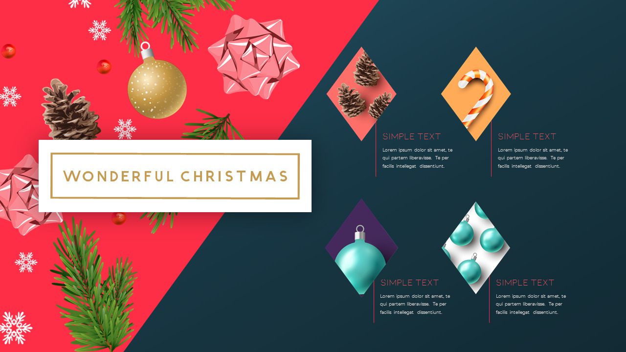 Hope you have a wonderful christmas google slides template