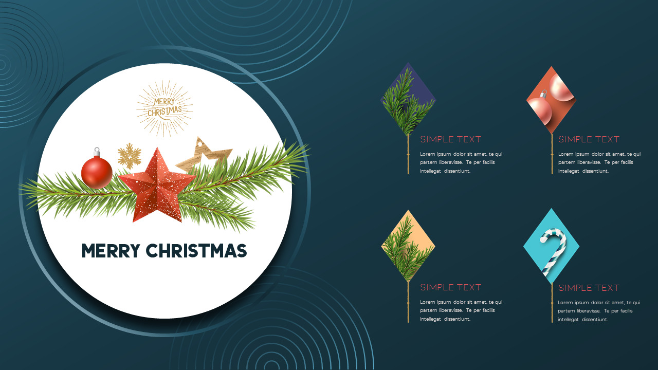 Hope you have a wonderful christmas google slides template