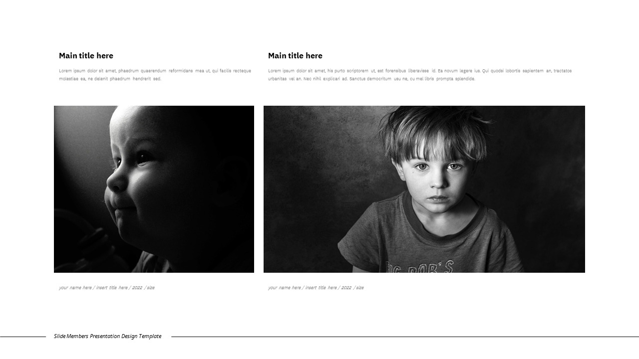 Portrait Photography presentation slide|Job|Google