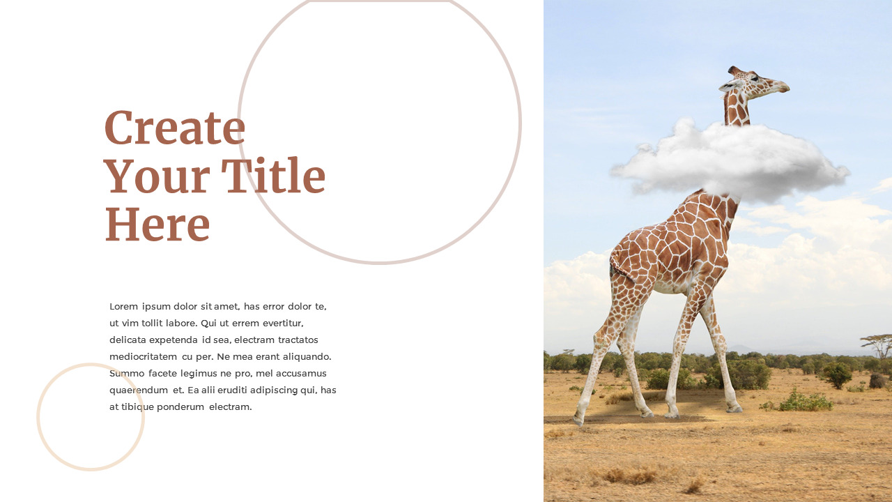 Safari Animals Google Presentation Templates|Slides