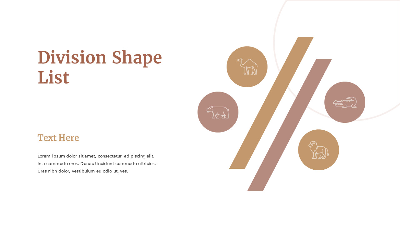 Safari Animals Google Presentation Templates|Slides