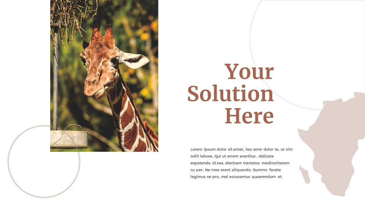 Safari Animals Google Presentation Templates|Slides